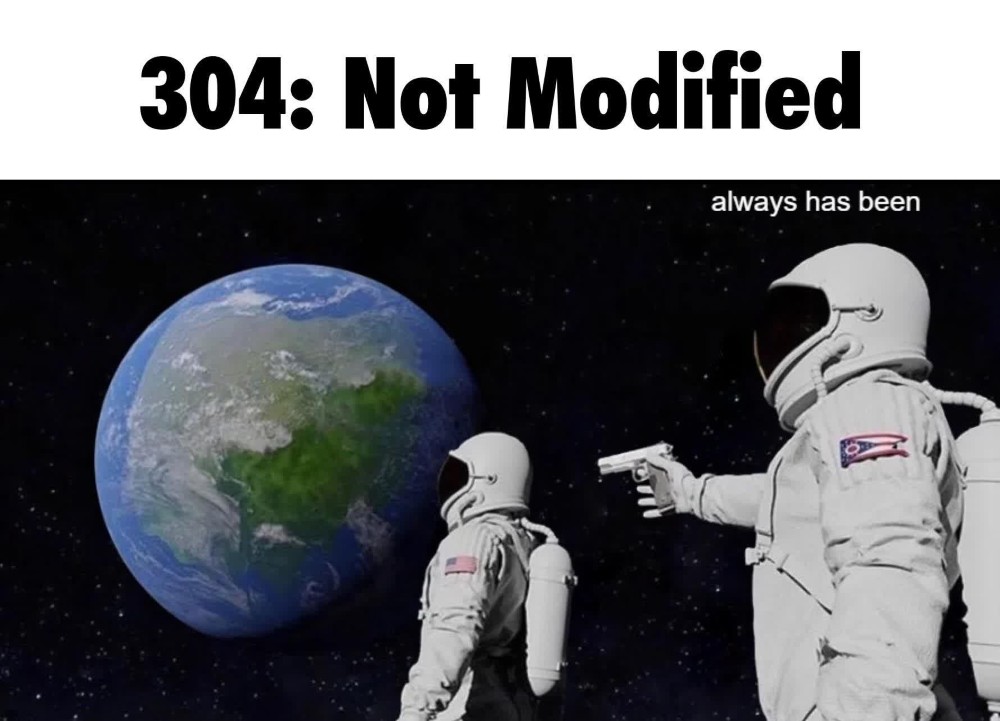 HTTP 304 Not Modified