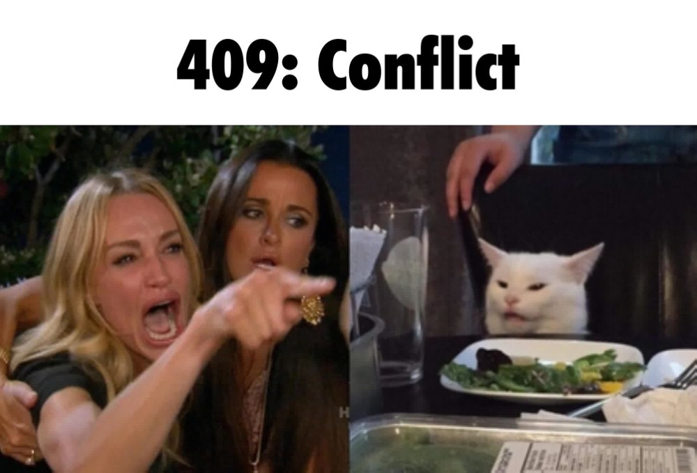 HTTP 409 Conflict