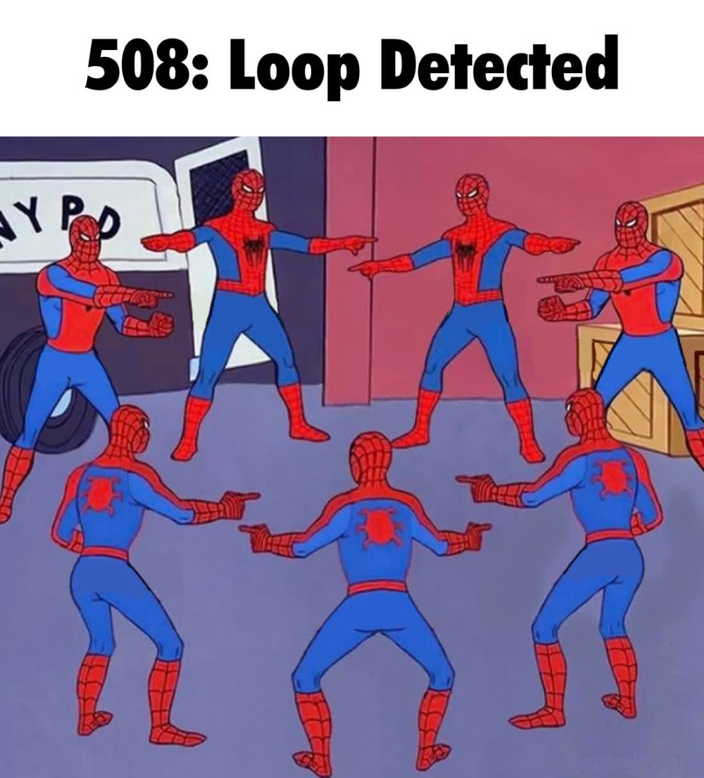 HTTP 508 Loop Detected