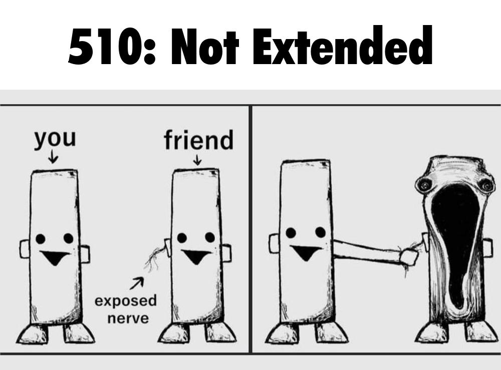 HTTP 510 Not Extended